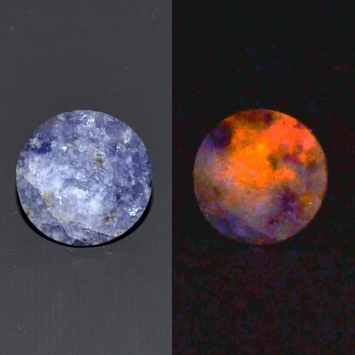 UV Fluorescent Gemstones - Gemological Collections