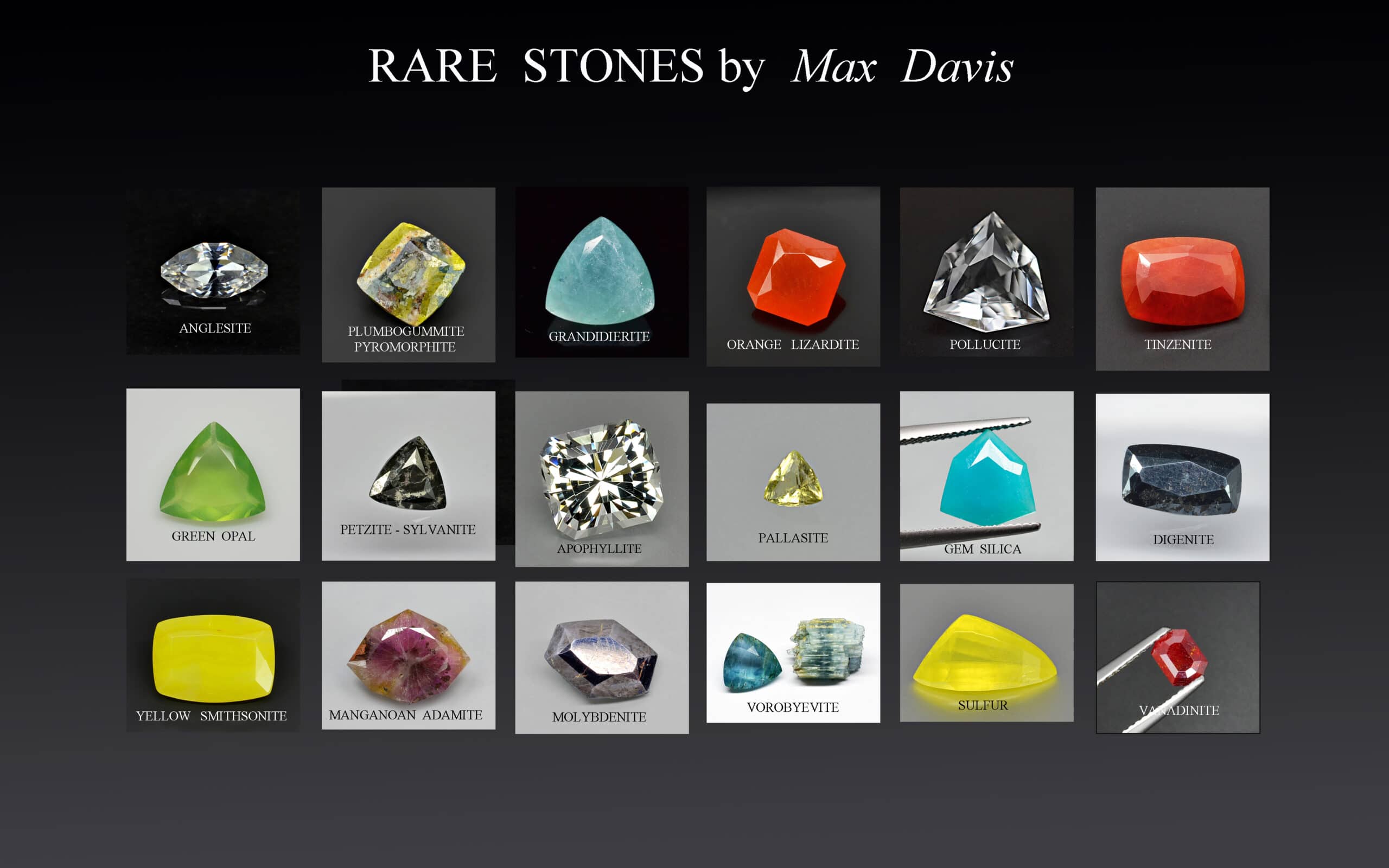 Flyer #9 Rare stones | Gemological Collections